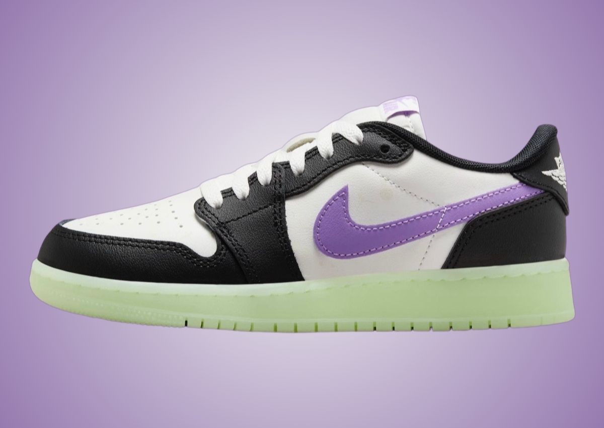 Air Jordan 1 Low OG GS Black Raspberry HF0410-001 | SneakerFiles