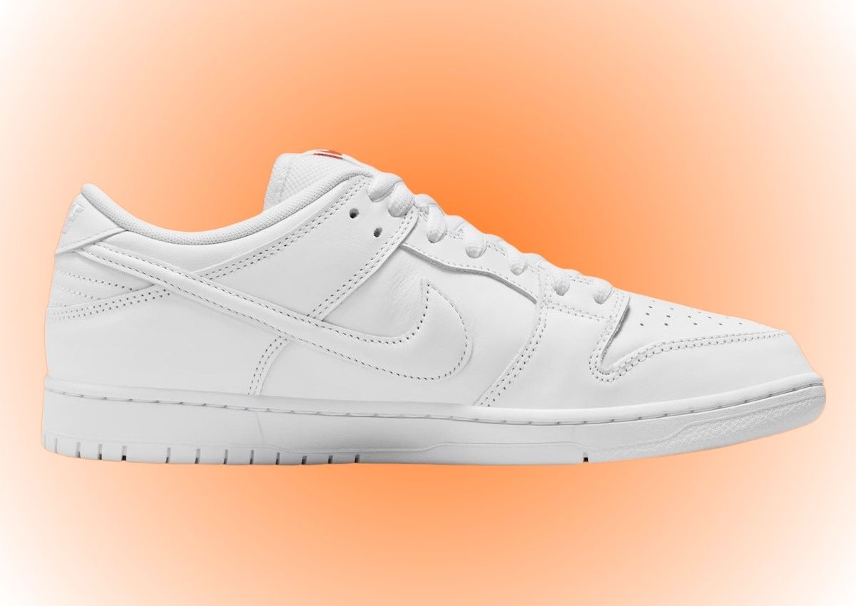 Nike SB Dunk Low Triple White 2024 FJ1674-100 | SneakerFiles