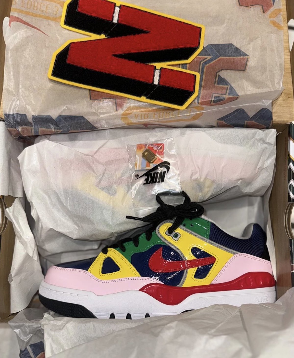 Nigo x Nike Air Force 3 Low Blue Void HQ1458-400 | SneakerFiles