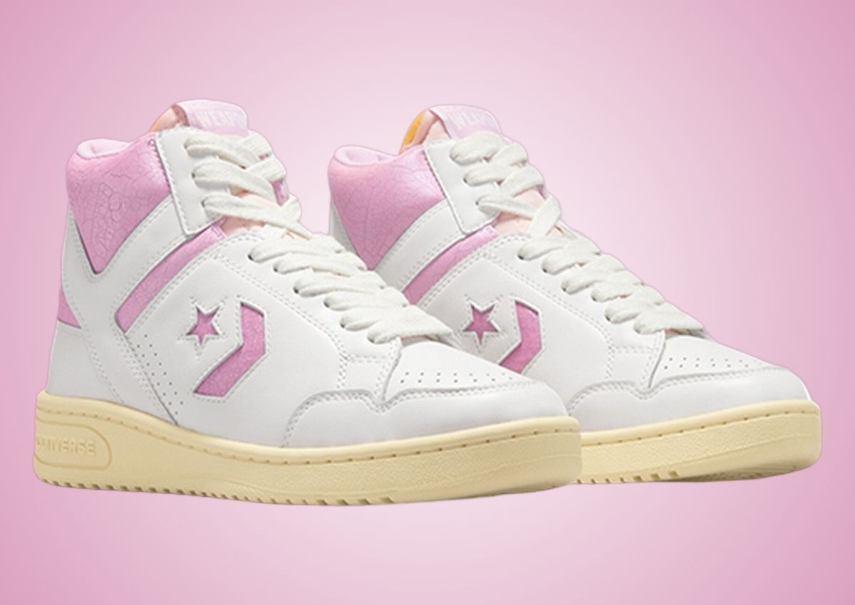 Shai Gilgeous-Alexander x Converse Weapon Leather White Pink | SneakerFiles