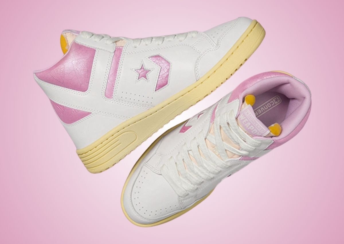 Shai Gilgeous-Alexander x Converse Weapon Leather White Pink | SneakerFiles
