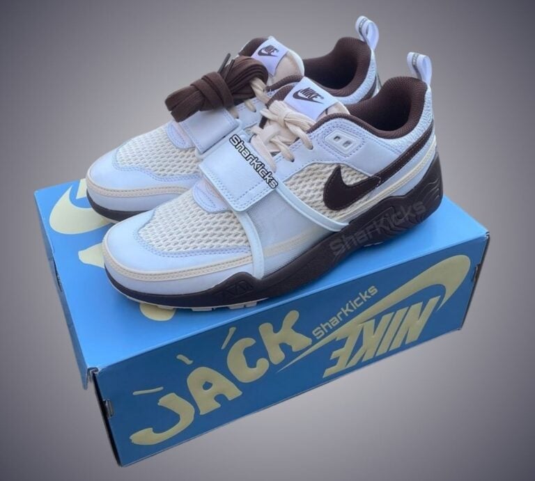 Travis Scott x Nike Zoom Field Jaxx Light Chocolate HQ3073-100 ...