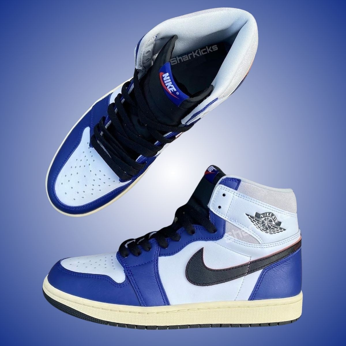 Air Jordan 1 High OG Rare Air Deep Royal Blue DZ5485-100 | SneakerFiles
