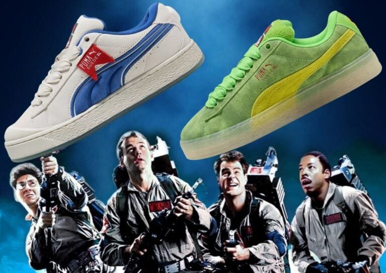 Ghostbusters x PUMA Suede XL Stay Puft Slimer | SneakerFiles
