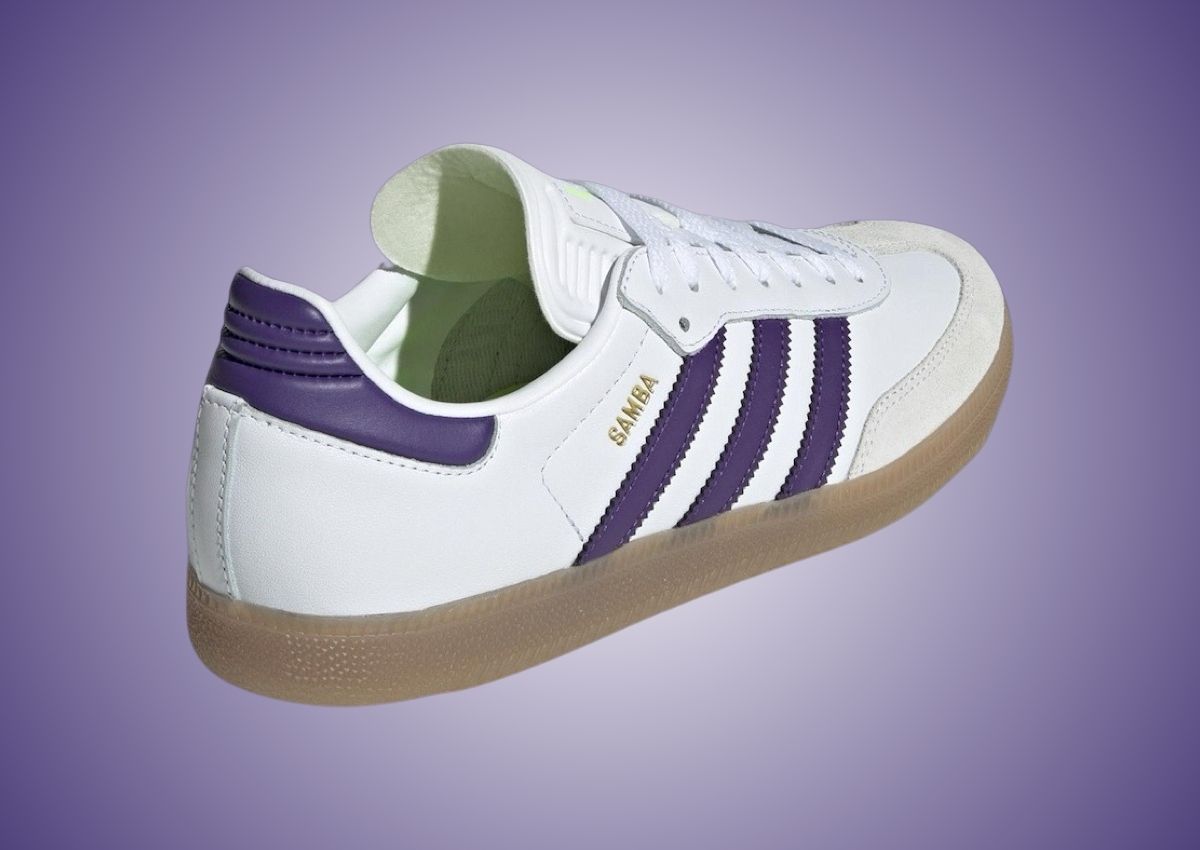 Messi x adidas Samba White Purple IH8161 | SneakerFiles