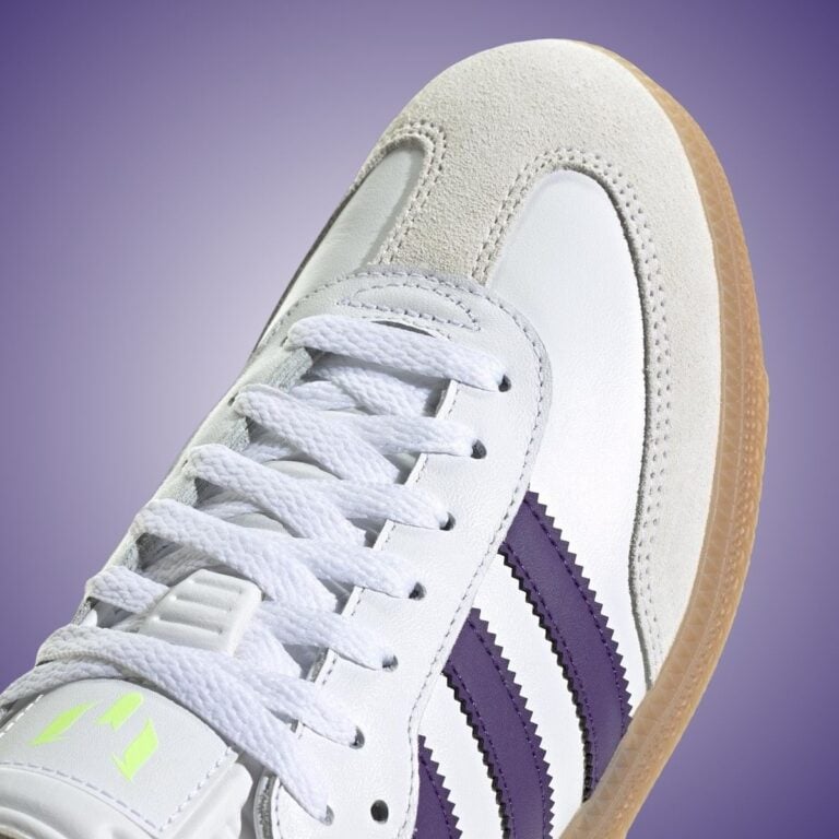 Messi x adidas Samba White Purple IH8161 | SneakerFiles