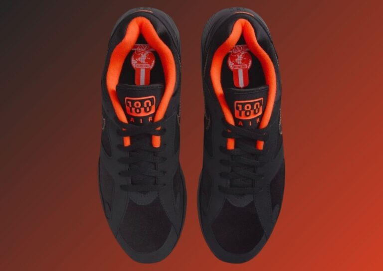 Nike Air 180 Black Hyper Crimson FJ9259-002 | SneakerFiles