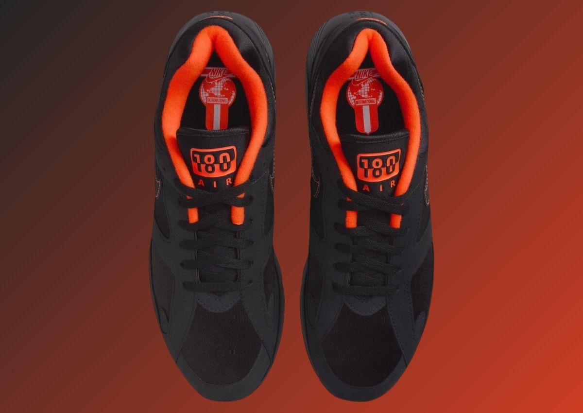 Nike Air 180 Black Hyper Crimson FJ9259-002 | SneakerFiles
