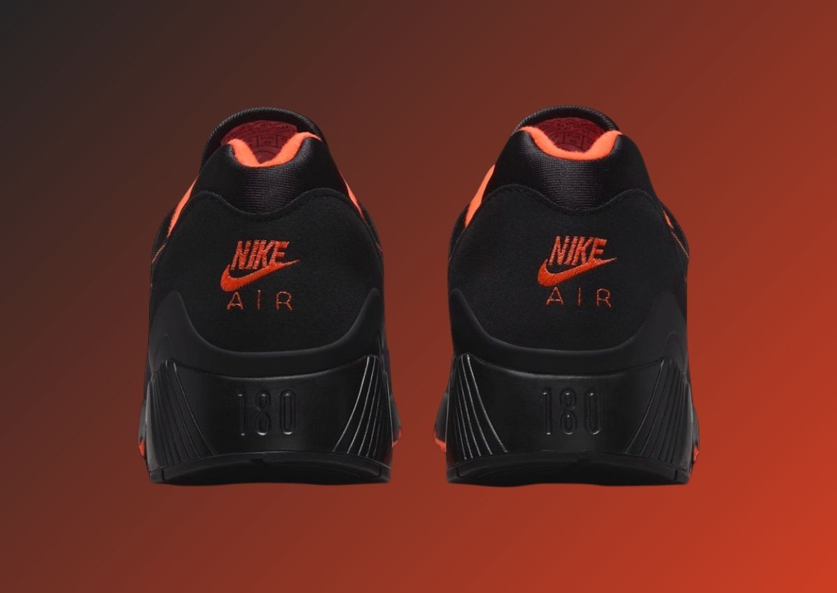 Nike Air 180 Black Hyper Crimson FJ9259-002 | SneakerFiles