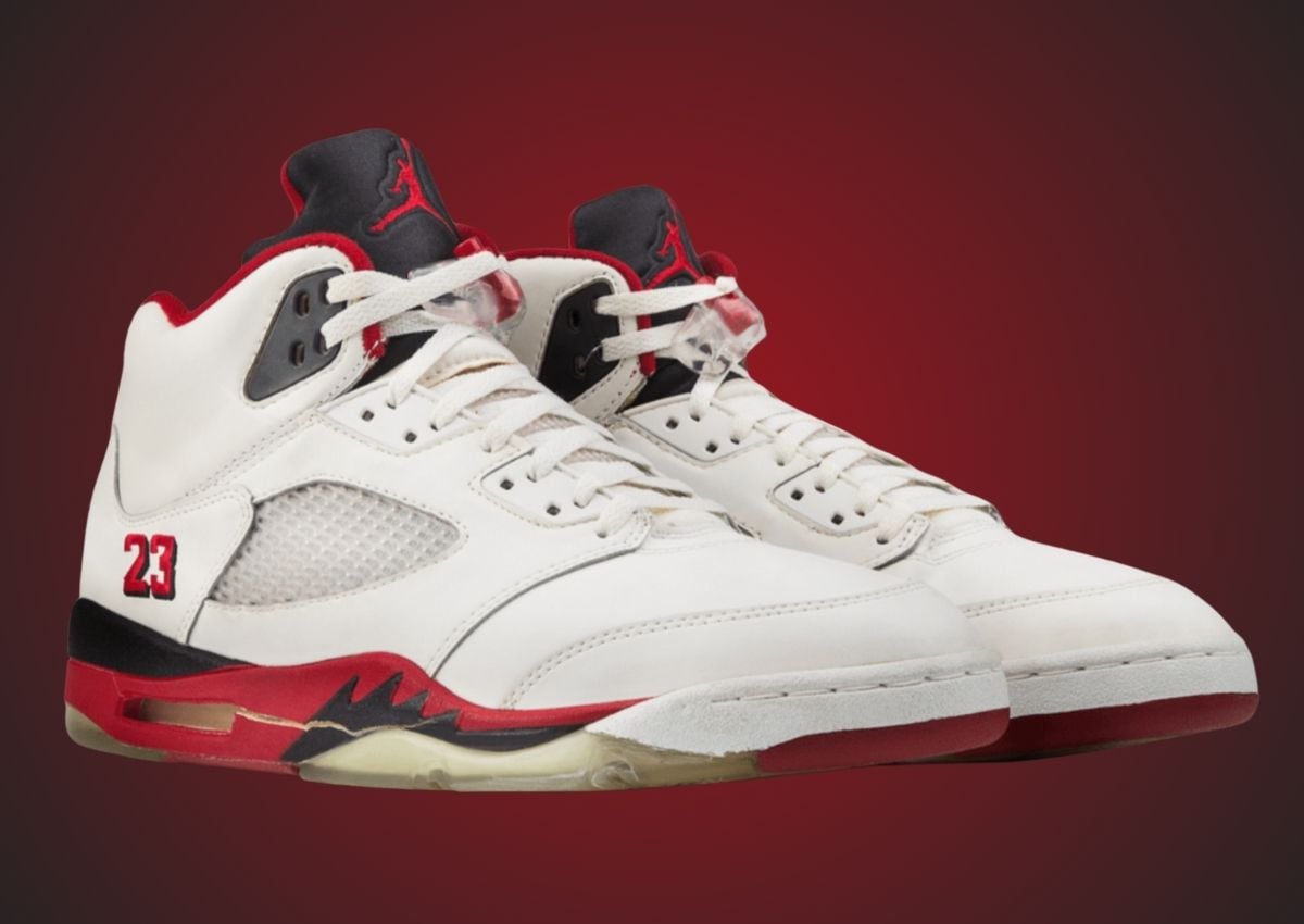 Air Jordan 5 Fire Red Black Tongue 2025 HQ7978-101 | SneakerFiles