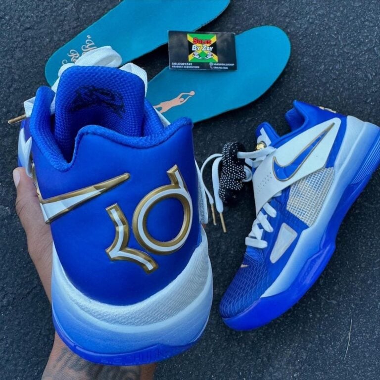 Nike KD 4 MVP Hyper Blue FZ3540-400 | SneakerFiles