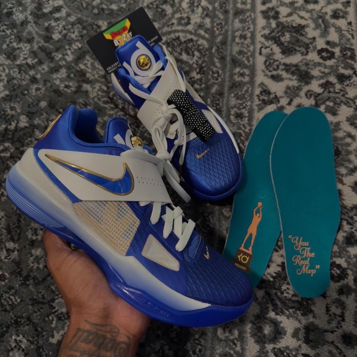 Nike KD 4 MVP Hyper Blue FZ3540-400 | SneakerFiles