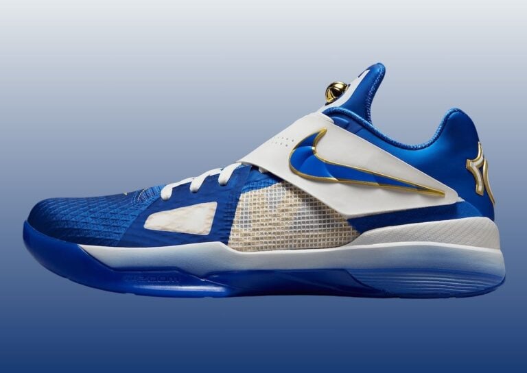 Nike KD 4 MVP Hyper Blue FZ3540-400 | SneakerFiles