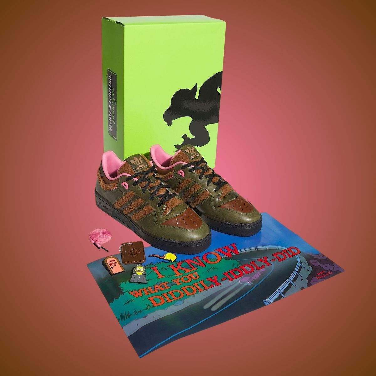 The Simpsons x adidas Rivalry Low Werewolf Flanders IF7190 | SneakerFiles