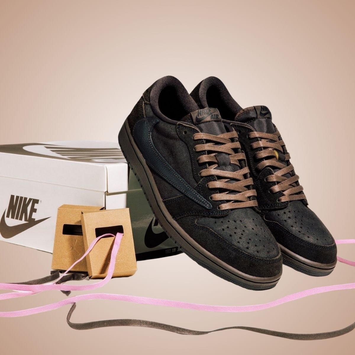 Travis Scott x Air Jordan 1 Low OG Velvet Brown DM7866-202 | SneakerFiles