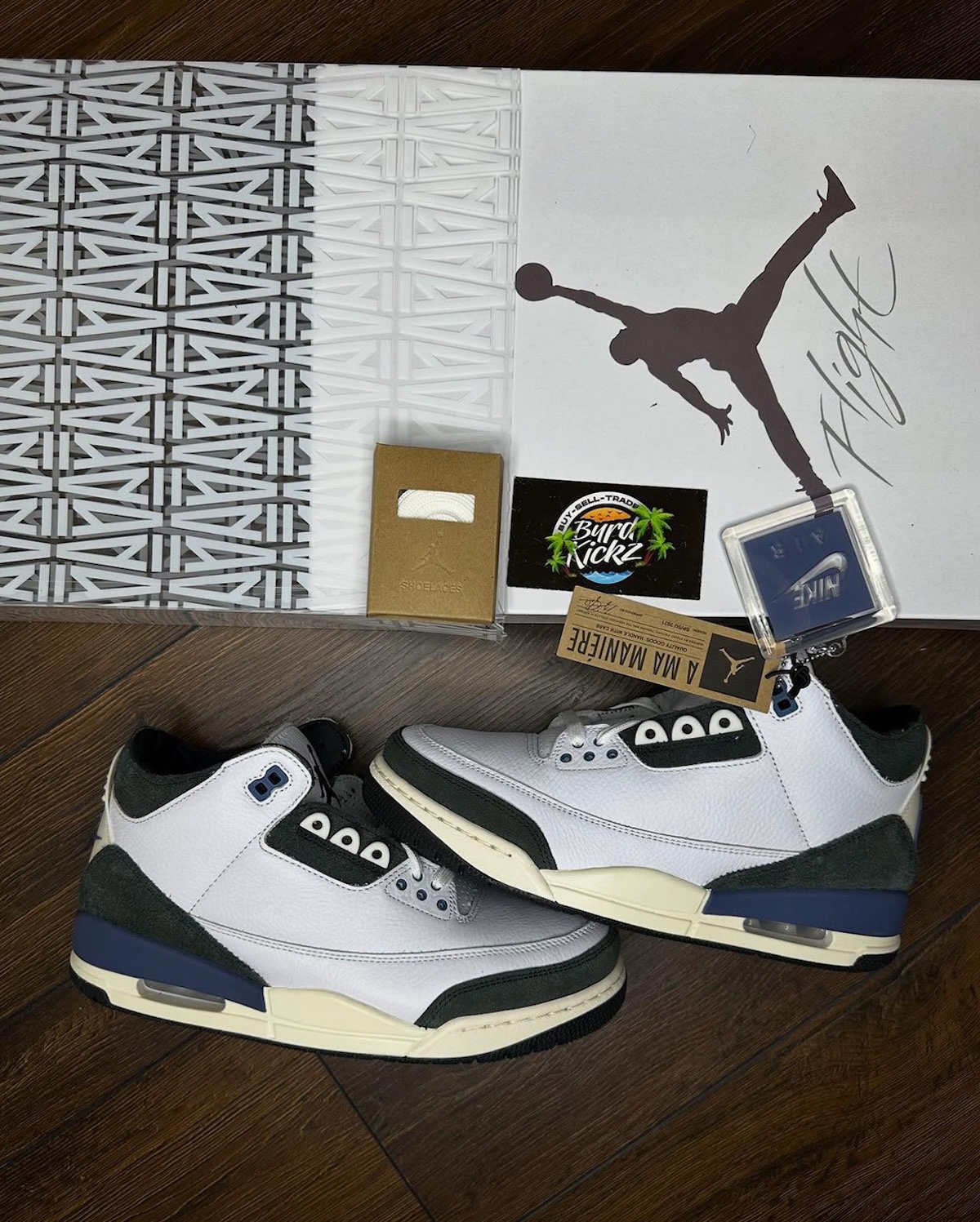 A Ma Maniere x Air Jordan 3 Diffused Blue HV8571-100 | SneakerFiles