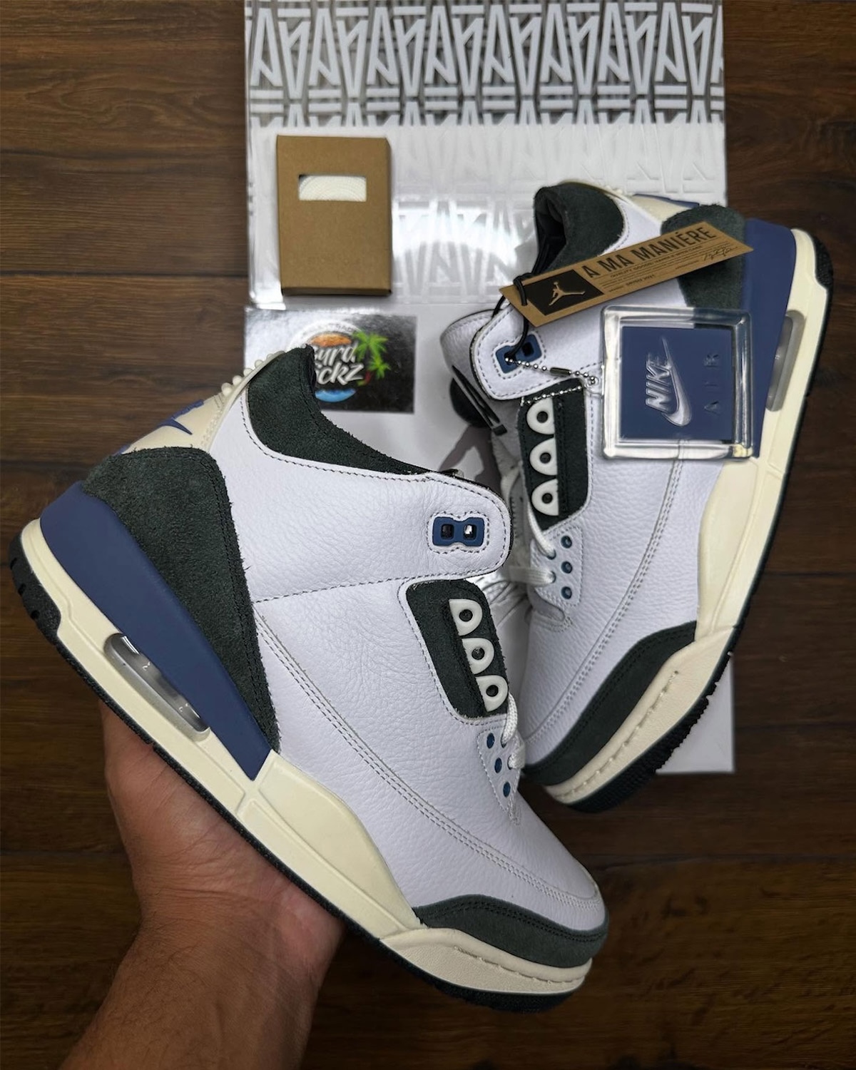 A Ma Maniere x Air Jordan 3 Diffused Blue HV8571-100 | SneakerFiles