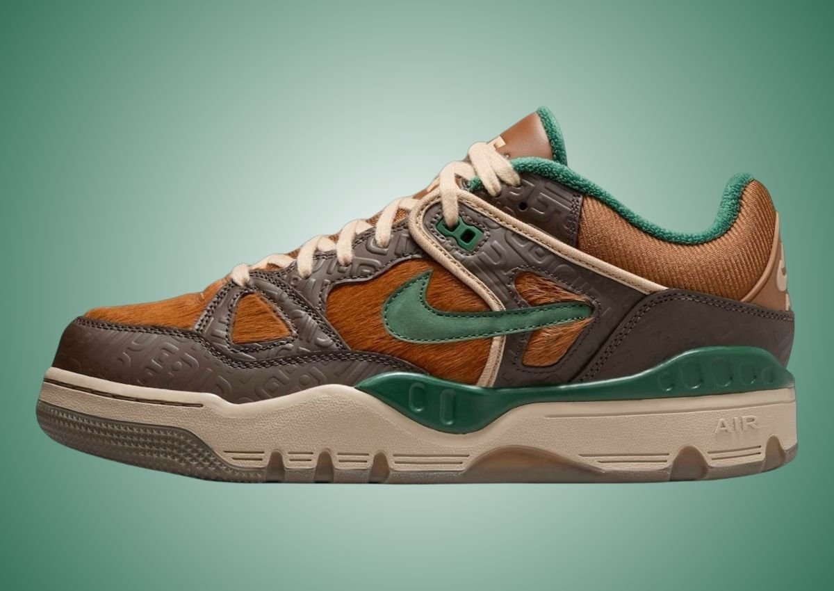 Nigo x Nike Air Force 3 Low Baroque Brown HQ0260-201 | SneakerFiles