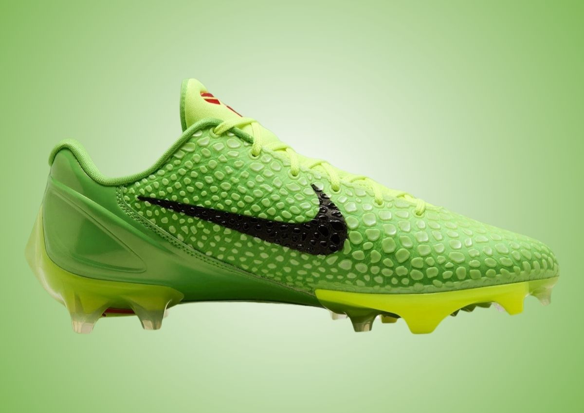 Nike Vapor Edge Kobe 6 Grinch Cleat FQ7645-300 | SneakerFiles