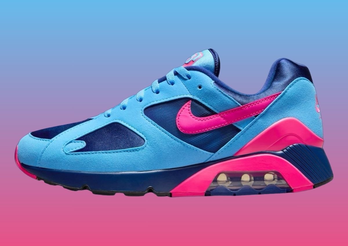 Nike Air 180 University Blue Hyper Pink HQ1706-401 | SneakerFiles