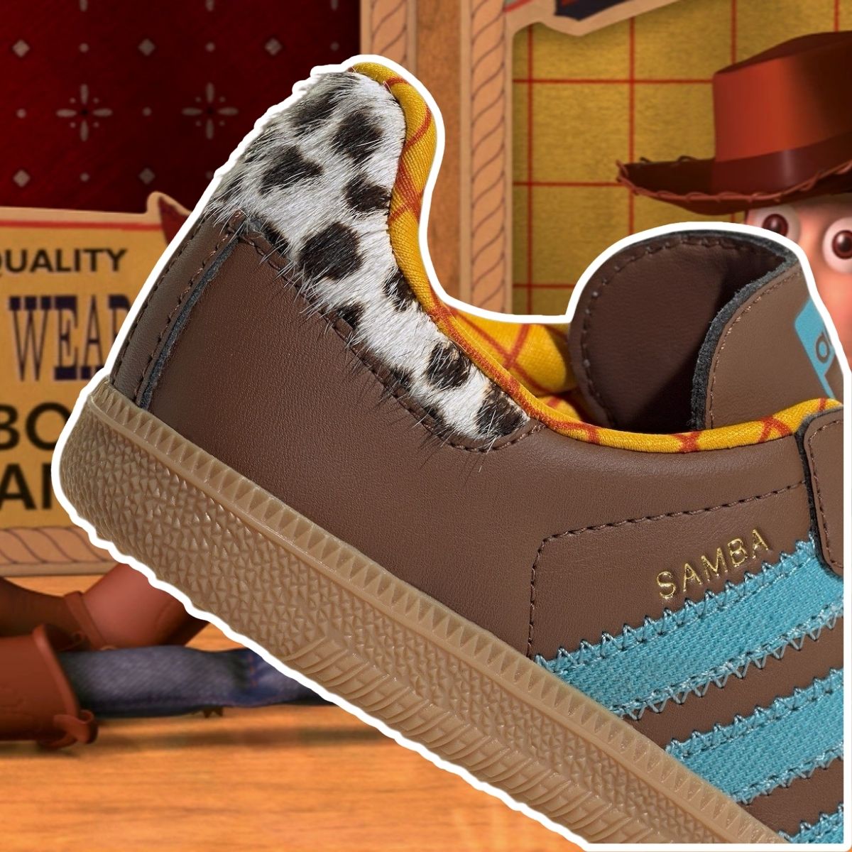 Toy Story x adidas Samba Woody | SneakerFiles
