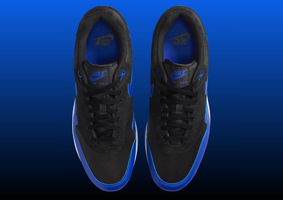 Nike Air Max 1 Black Hyper Royal FZ5808-010 | SneakerFiles