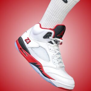 Air Jordan 5 Fire Red Black Tongue 2025 HQ7978-101 | SneakerFiles