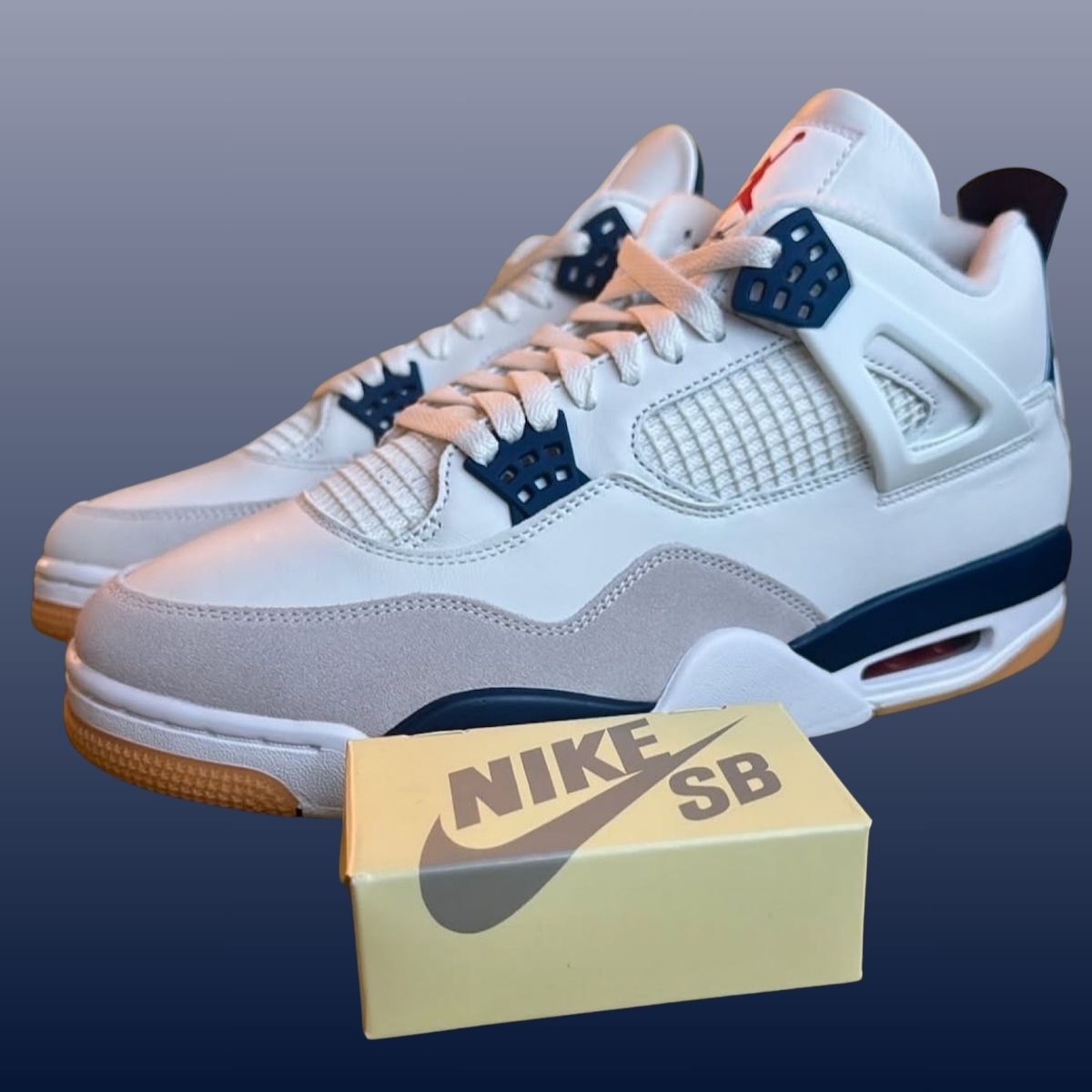 Nike SB x Air Jordan 4 Navy DR5415-100 | SneakerFiles