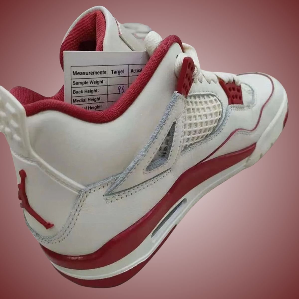 Air Jordan 4 Sierra Red Valentine's Day HV0823-108 | SneakerFiles