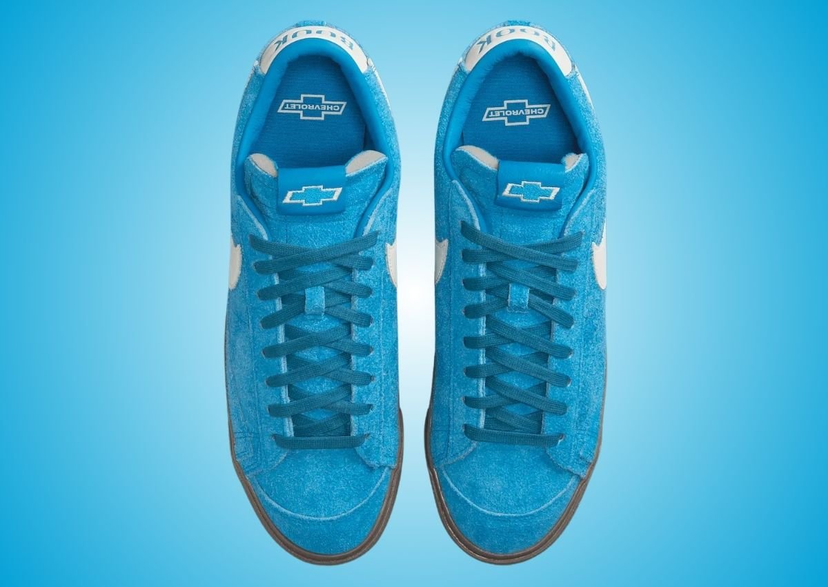 Devin Booker x Chevrolet x Nike Blazer Low Surf Blue HV2197-400 ...