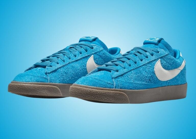 Devin Booker x Chevrolet x Nike Blazer Low Surf Blue HV2197-400 ...