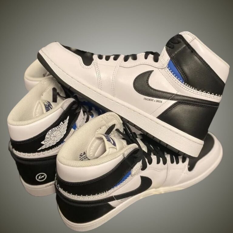 Fragment x Union x Air Jordan 1 White Black II7282-100 | SneakerFiles