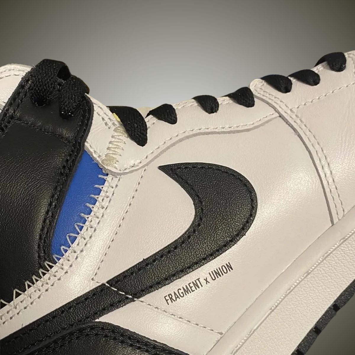Fragment x Union x Air Jordan 1 White Black II7282-100 | SneakerFiles