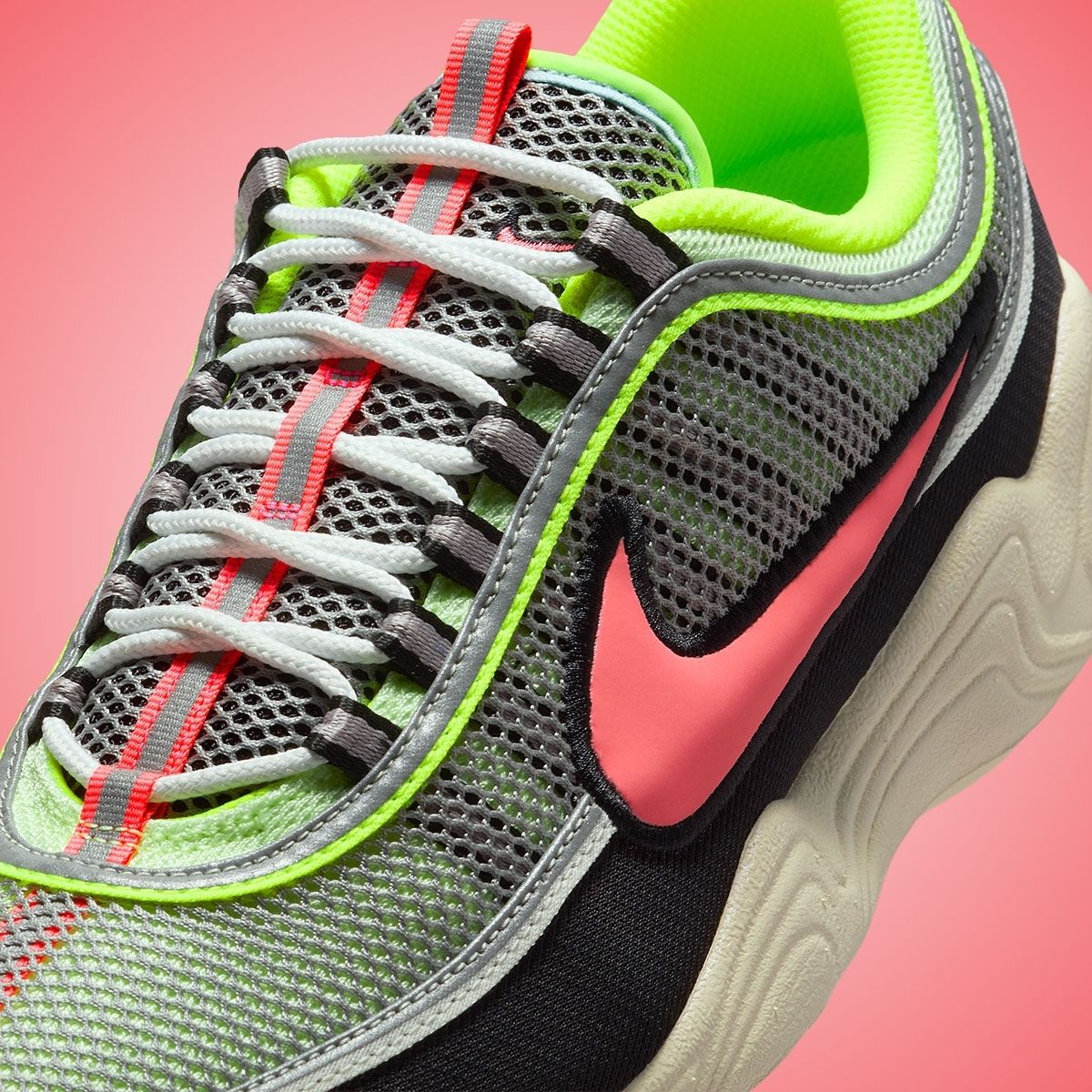 Nike Air Zoom Spiridon Barely Volt Hot Punch II1237-701 | SneakerFiles