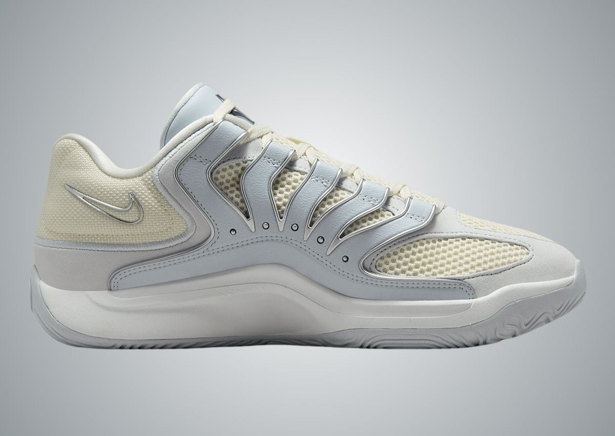 Nike KD 18 Soft Pearl Metallic Silver HV1992-001 | SneakerFiles