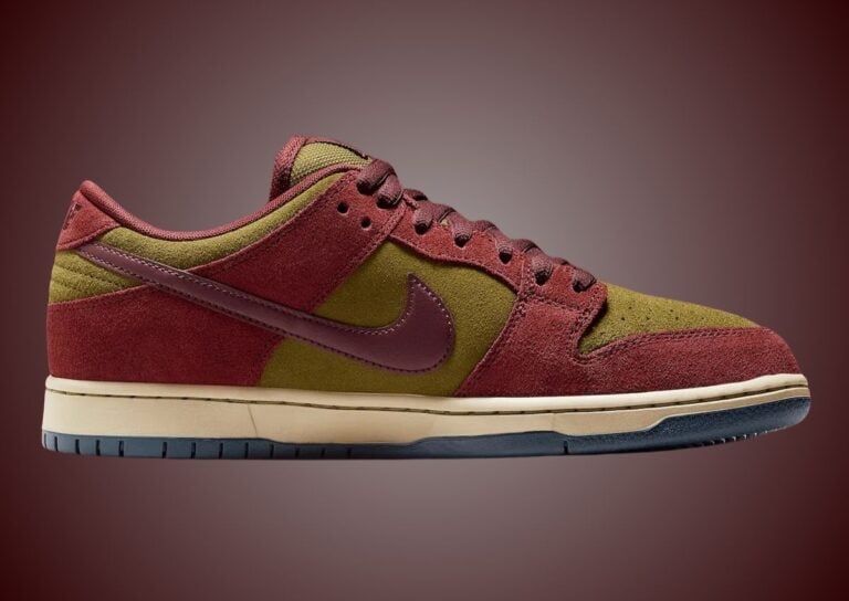 Nike SB Dunk Low Dark Team Red Olive Flak HQ1625-600 | SneakerFiles