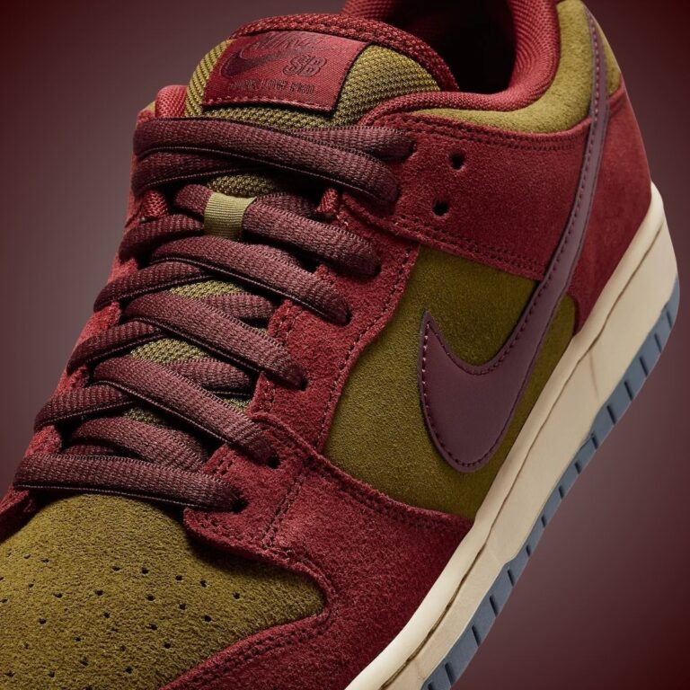 Nike SB Dunk Low Dark Team Red Olive Flak HQ1625-600 | SneakerFiles