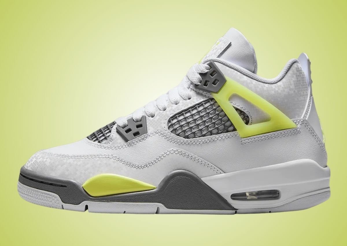 Air Jordan 4 GS Light Lemon Twist HJ5990-100 | SneakerFiles