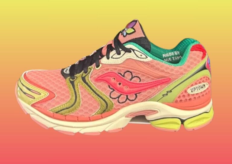 Jae Tips x Saucony ProGrid Triumph 4 Flowers Grow Uptown | SneakerFiles