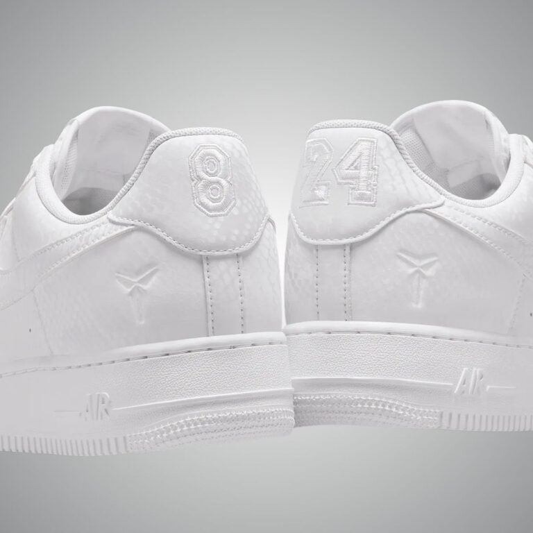 Kobe Bryant x Nike Air Force 1 Low Kobe Forever White IB0018-100 ...