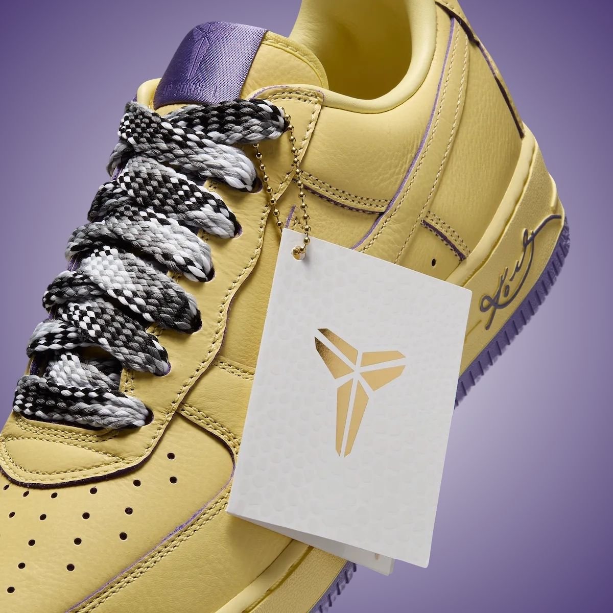 Kobe Bryant x Nike Air Force 1 Low Protro Soft Yellow HV9408-700 ...