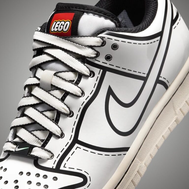LEGO x Nike Dunk Low GS Sail Black IF2117-100 | SneakerFiles