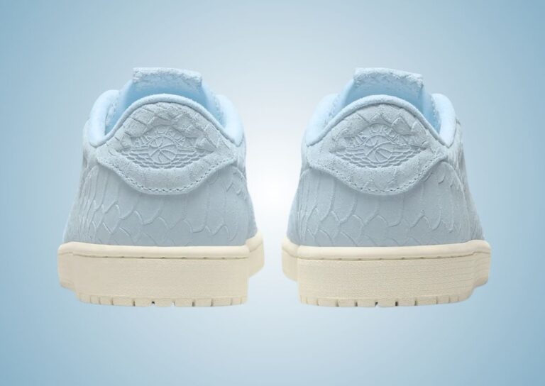 Air Jordan 1 Low NS Ice Blue Python 872782-441 | SneakerFiles