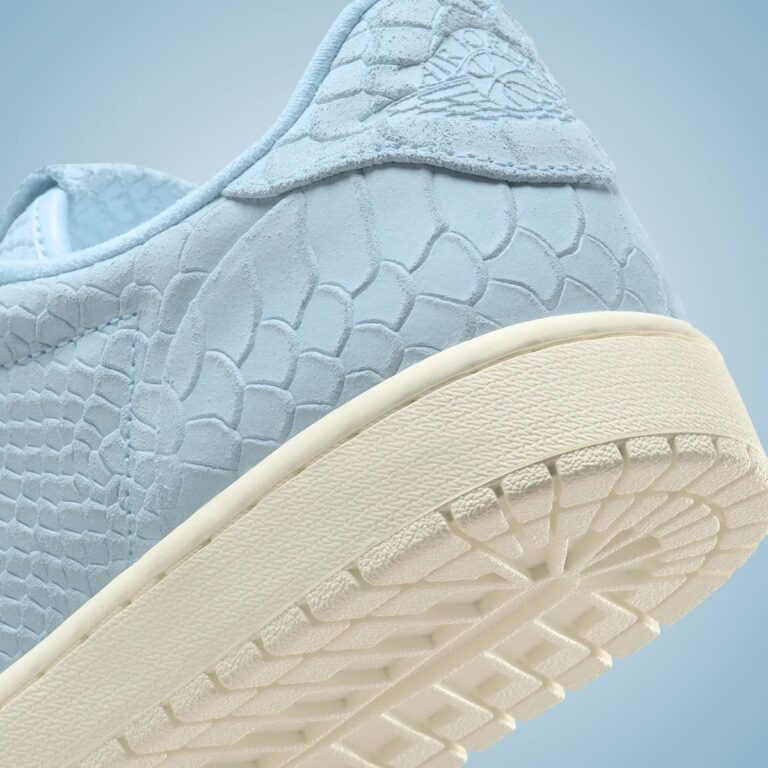 Air Jordan 1 Low NS Ice Blue Python 872782-441 | SneakerFiles