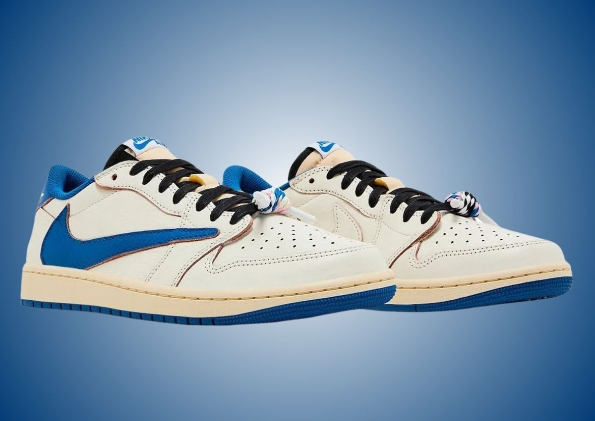 Travis Scott x Fragment x Air Jordan 1 Low OG DM7866-104 | SneakerFiles