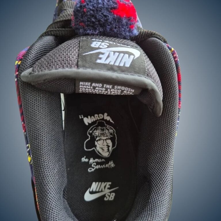 Nardwuar x Nike SB Dunk Low II1493-600 | SneakerFiles