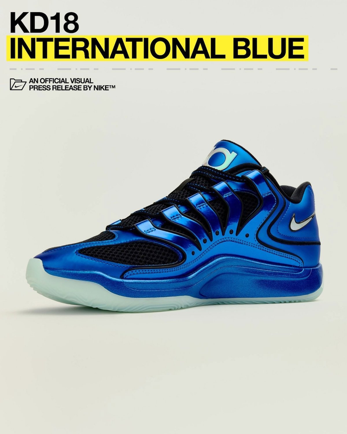 Nike KD 18 International Blue IB6684-400 | SneakerFiles