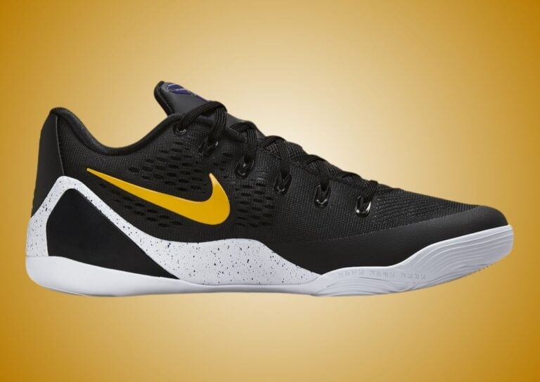 Nike Kobe 9 EM Low Protro Black University Gold IH1401-002 | SneakerFiles