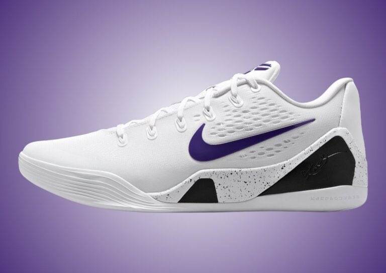 Nike Kobe 9 EM Low Protro White Court Purple IH1401-100 | SneakerFiles
