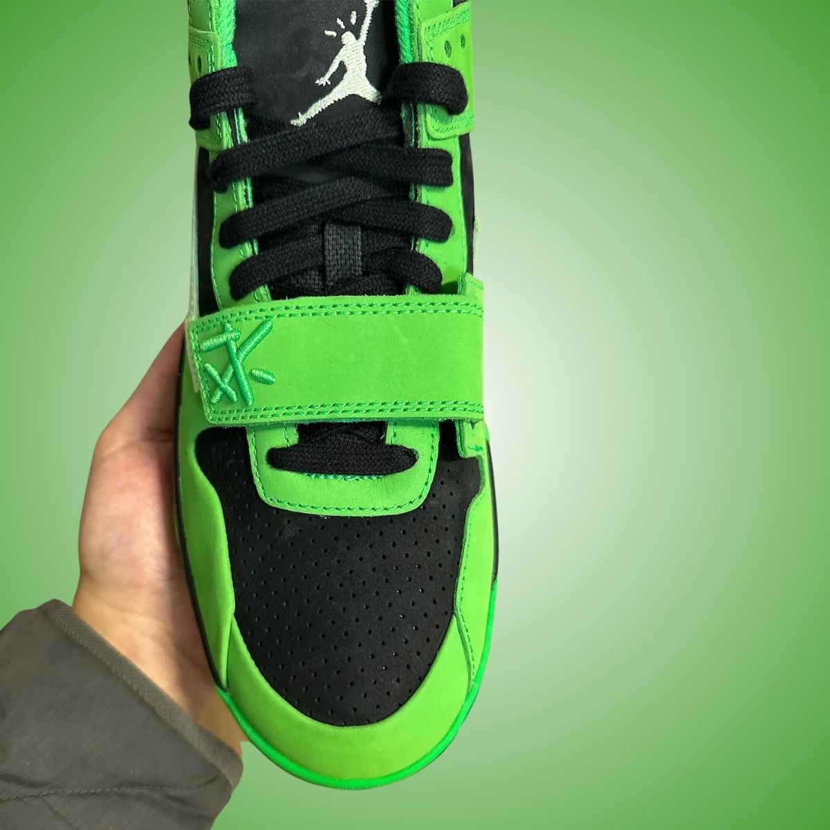 Travis Scott x Jordan Jumpman Jack Green Spark IM9113-300 | SneakerFiles